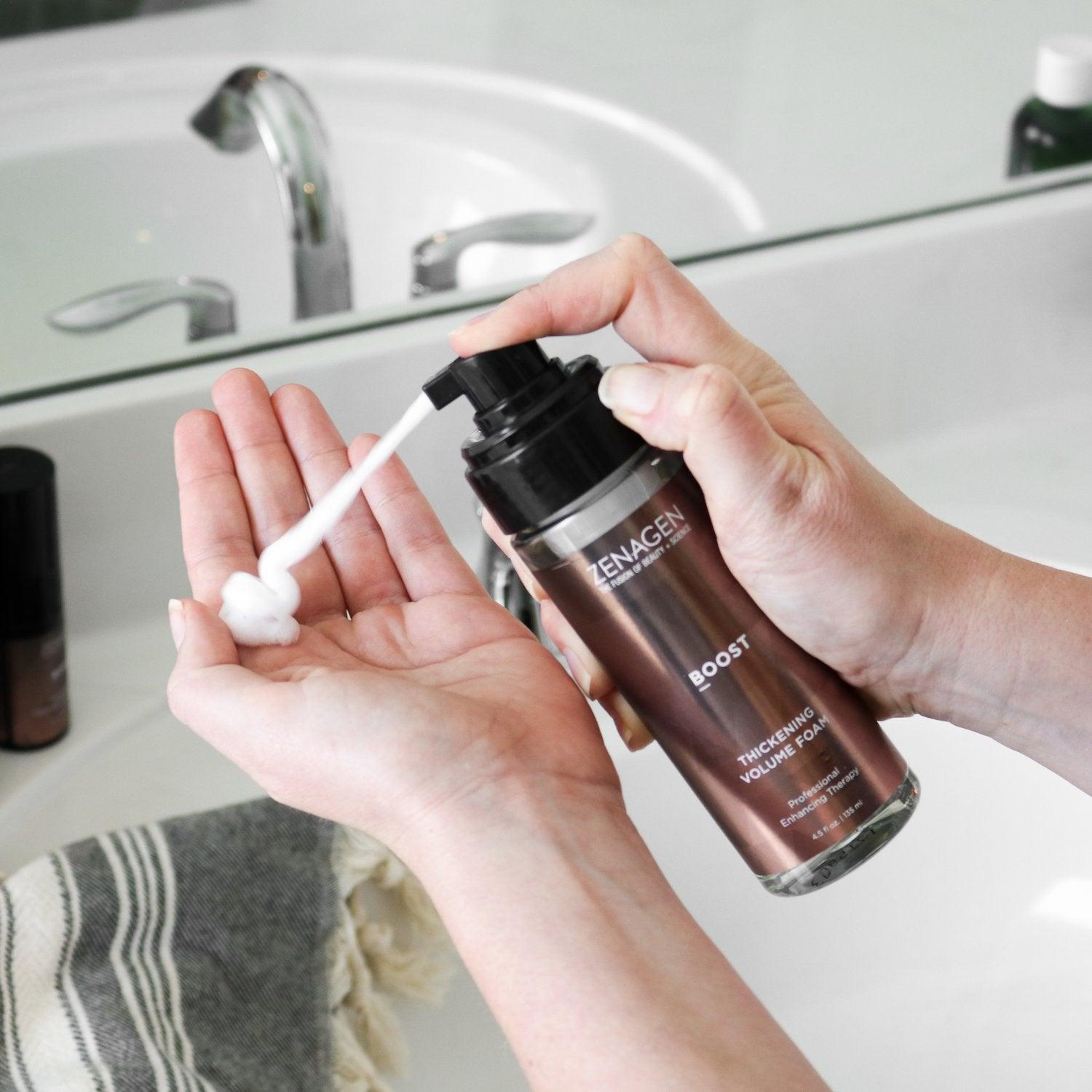 How to Cut Frizz, Add Shine, and Restore Strength with Zenagen's Boost